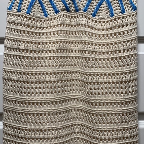 Dresses | Fashionable Crochet Mini Dress With Straps | Poshmark